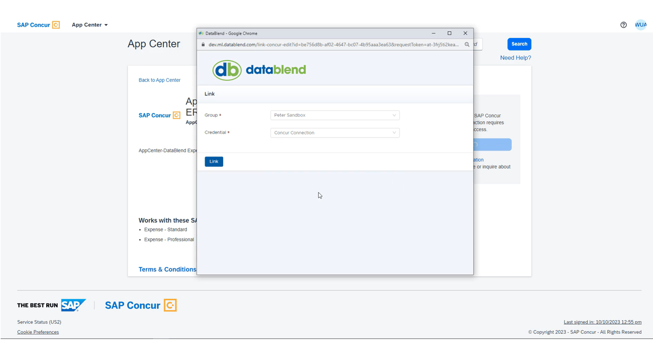 SAP Concur Credentials